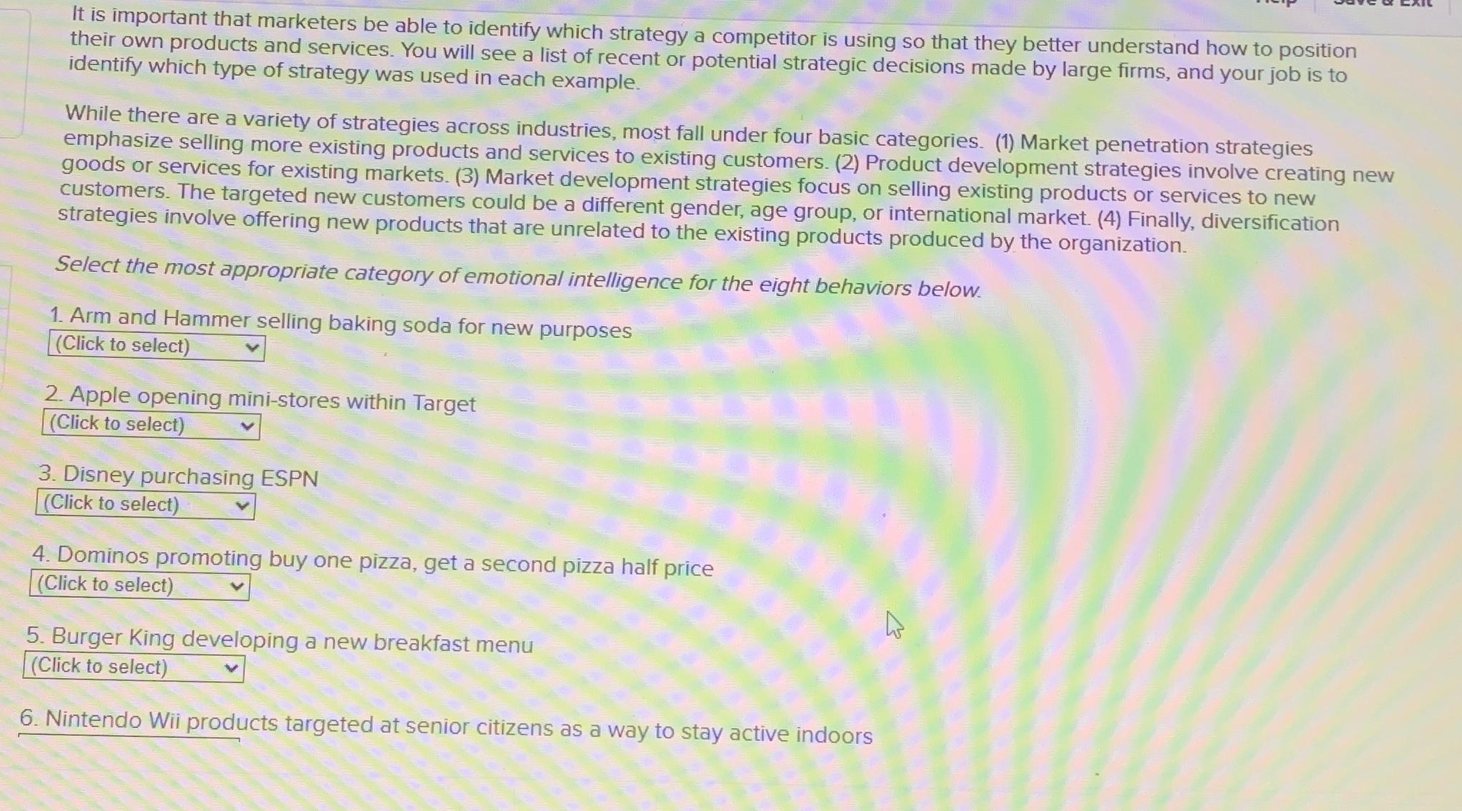 Solved It is important that marketers be able to identify | Chegg.com