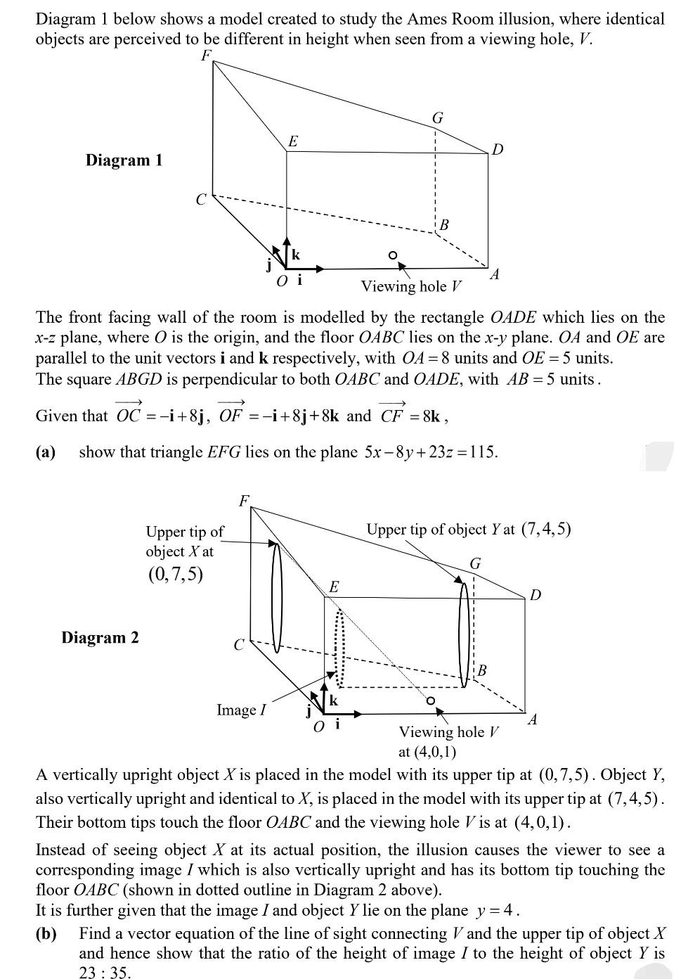 Solved Diagram 1 below shows a model created to study the | Chegg.com