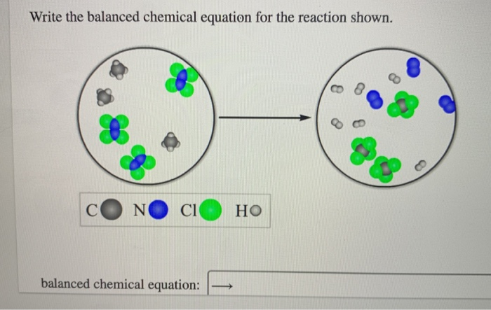 Solved Write the balanced chemical equation for the reaction | Chegg.com