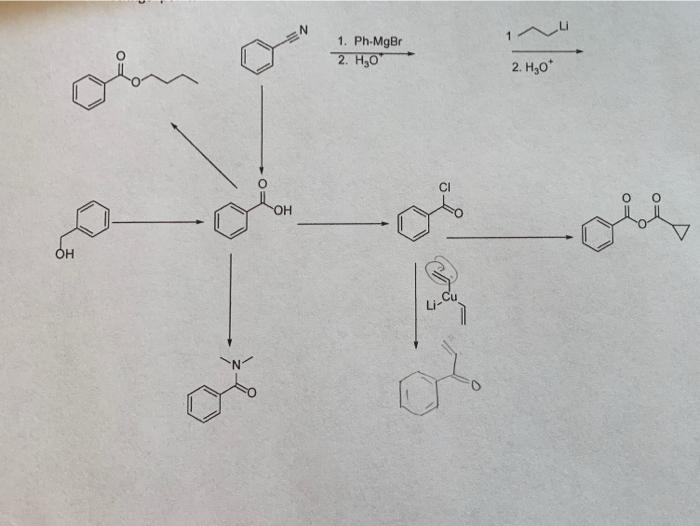 Solved 14 1. Ph-MgBr 2. H30 2. H30 oon CI OH OH Judy 94 o | Chegg.com
