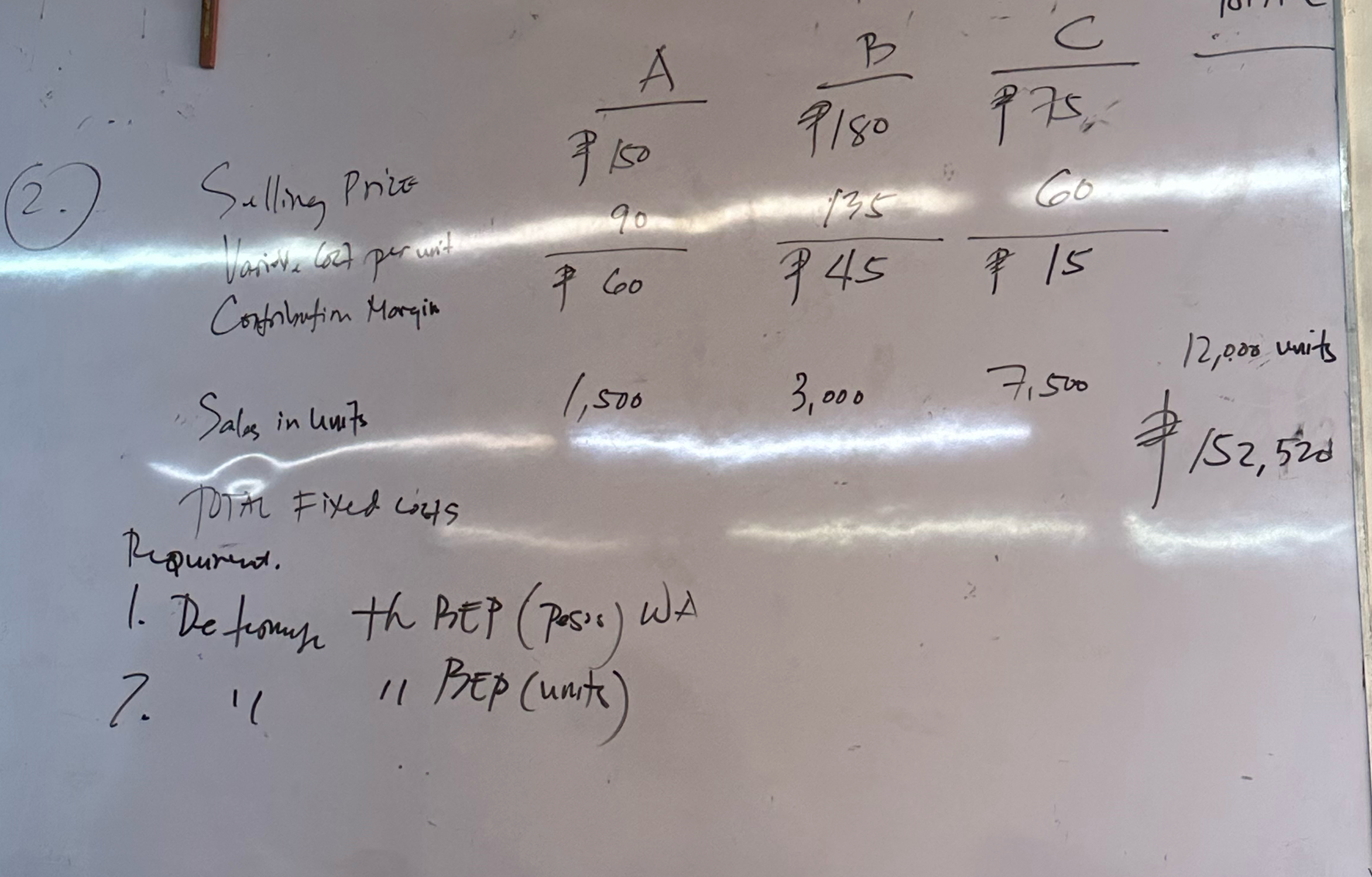Solved (2.)Requinent.Defcompe th BEP (Pos:ic) ﻿WA'I | Chegg.com