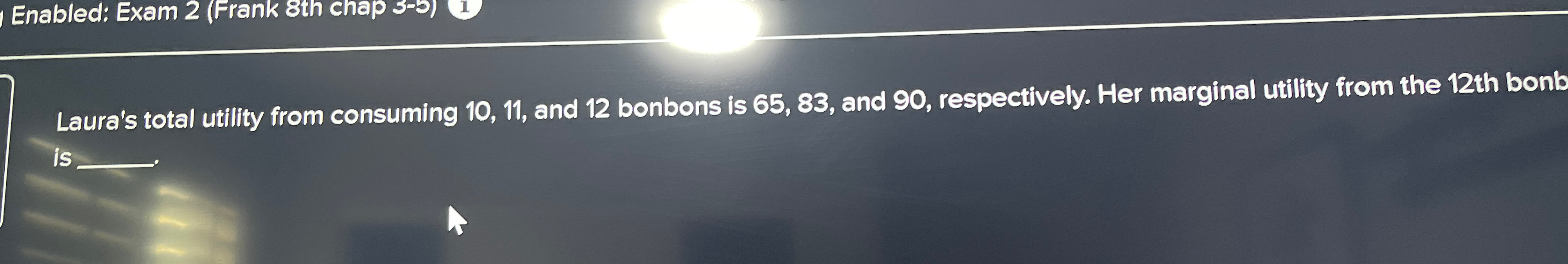 Solved Laura's total utility from consuming 10,11 , ﻿and 12 | Chegg.com