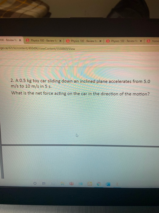 Solved 00 - Review fox Physics 100 - Review fox Physics 100 | Chegg.com