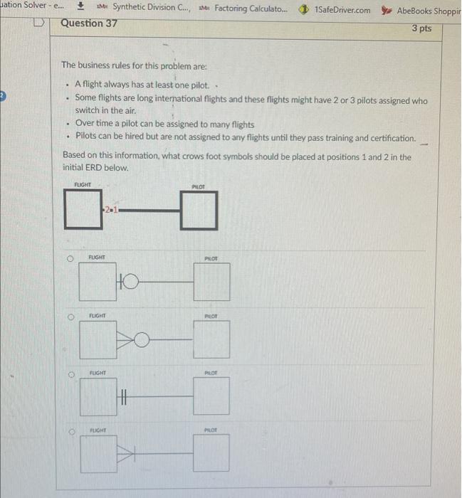 Solved Consider the ERD below. Assume crop ID Corn_ | Chegg.com