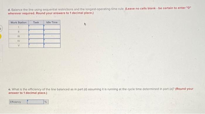 Solved Problem 6-19 (Algo) The following tasks are to be | Chegg.com