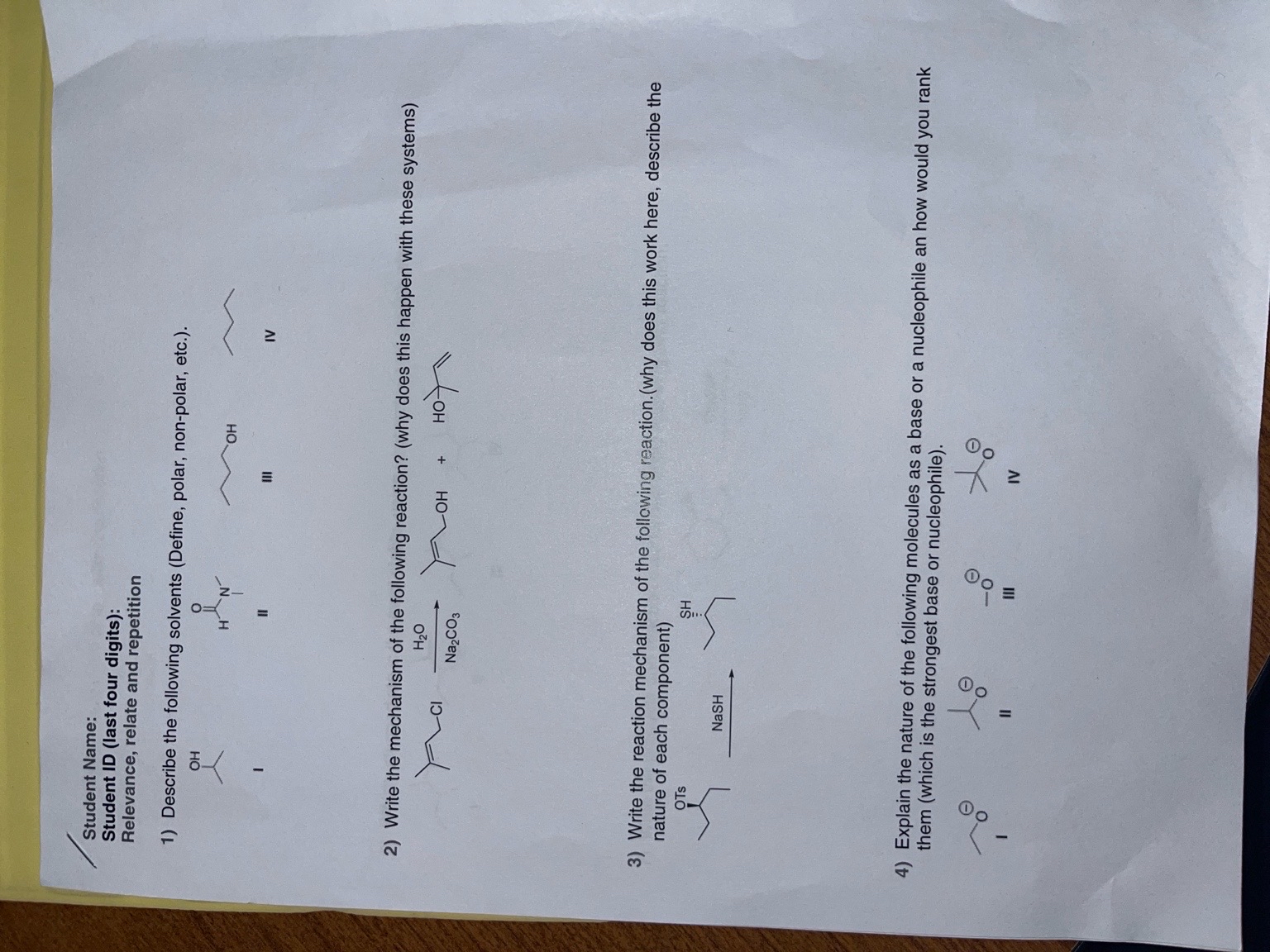 Solved Student Name:Student ID (last four digits):Relevance, | Chegg.com Solved Student Name:Student ID (last four digits):Relevance, | Chegg.com
