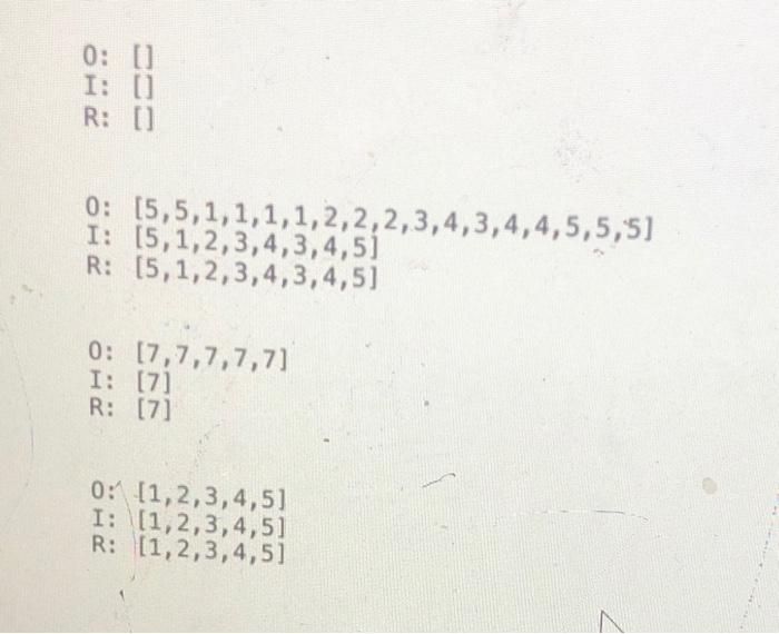 Solved in java, using intellij ide, last image is example, | Chegg.com