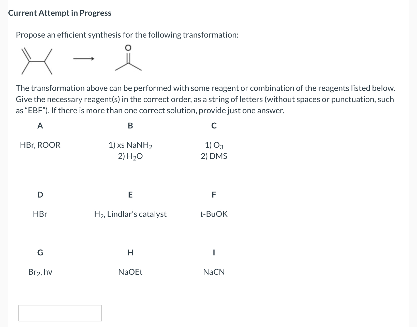 Solved Current Attempt in ProgressPropose an efficient | Chegg.com