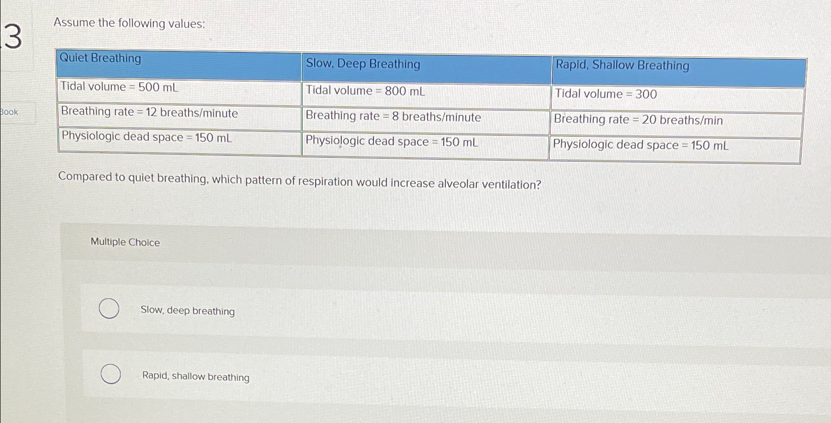 Solved Assume the following values:\table[[Quiet | Chegg.com