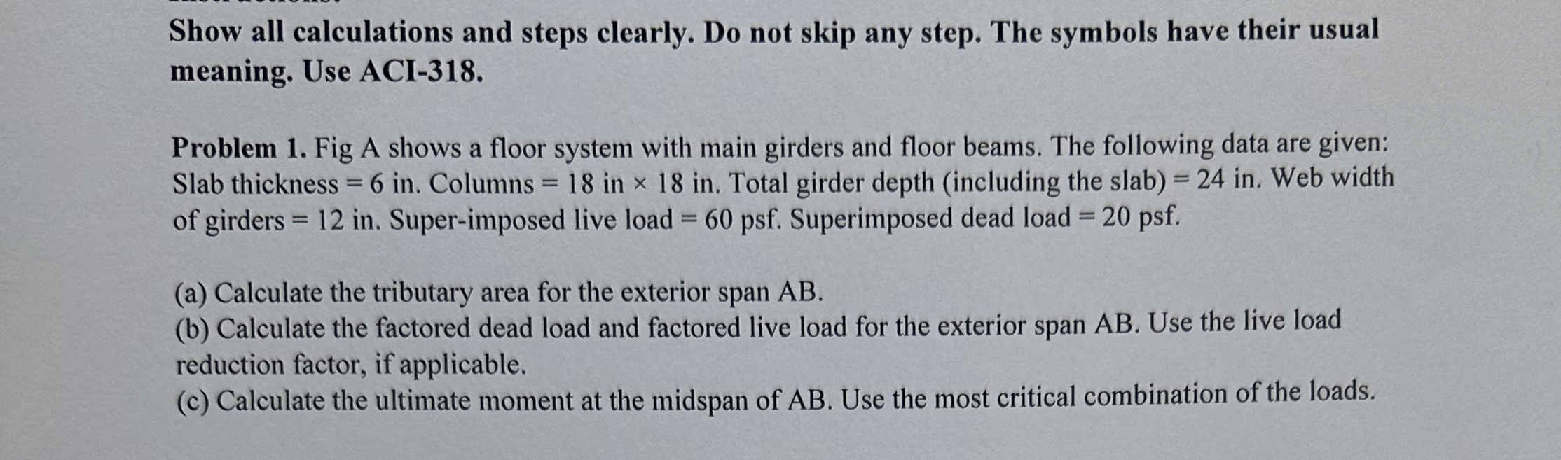 Solved Show all calculations and steps clearly. Do not skip | Chegg.com