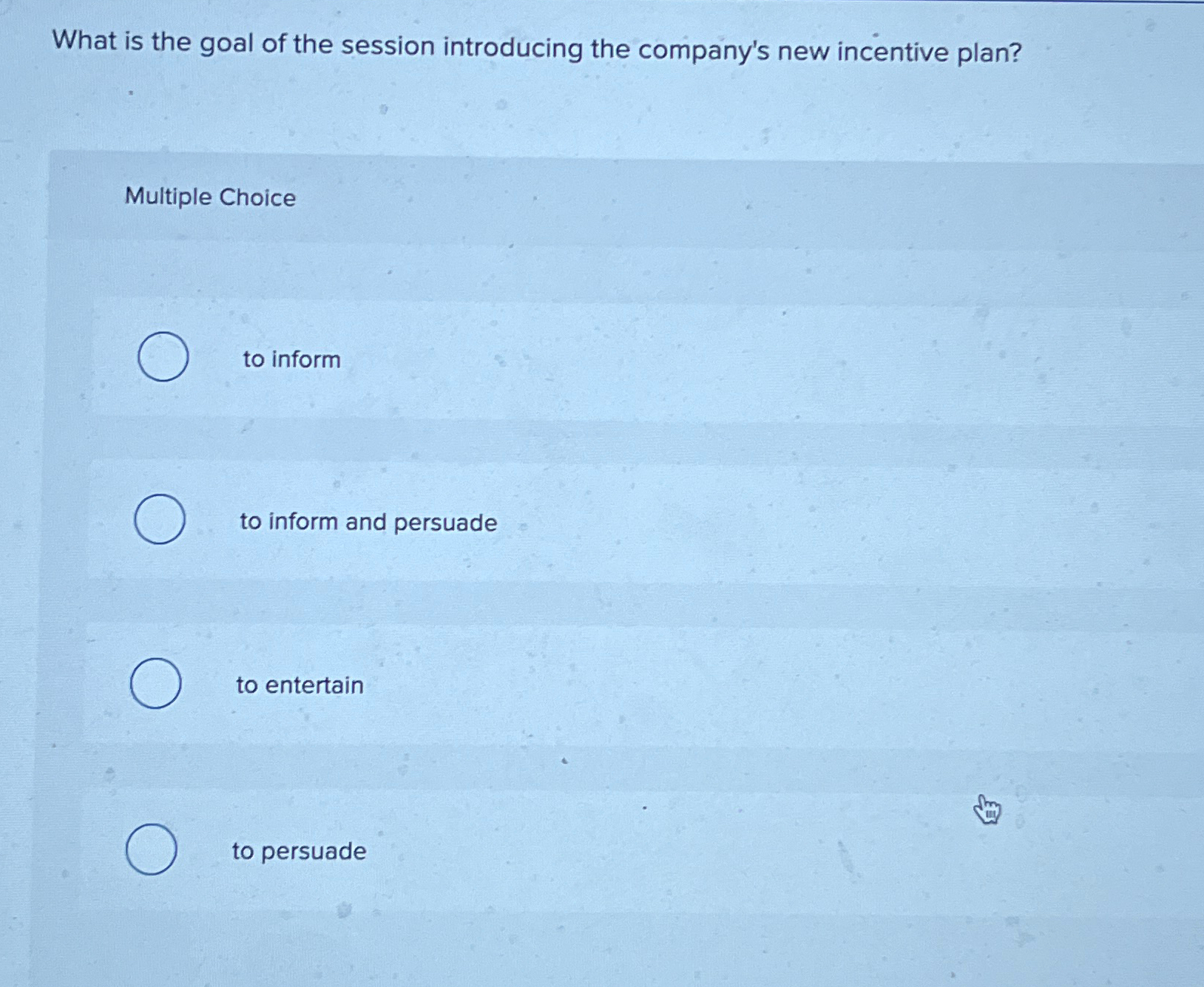 Solved What is the goal of the session introducing the | Chegg.com