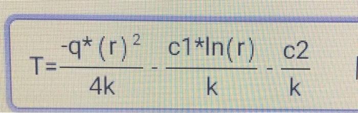 Solved Obtain the final equation of T evaluating with the | Chegg.com