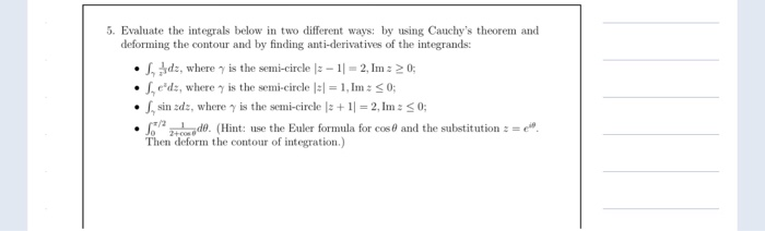 Solved 5. Evaluate the integrals below in two different ways | Chegg.com