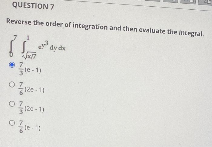 Solved QUESTION 14 Set up the iterated integral for | Chegg.com