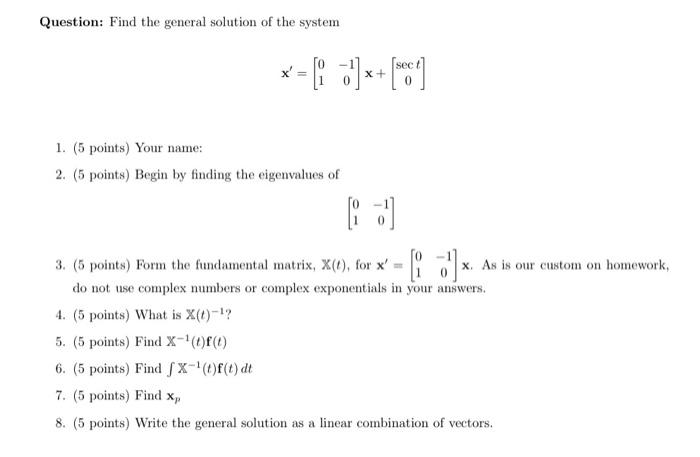 [Solved]: Answer all parts for a thumbs up. Question: Find t