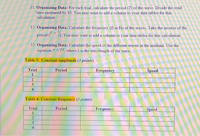 Solved Use table 1 and 2 to fill out table 3 and 4 and to | Chegg.com