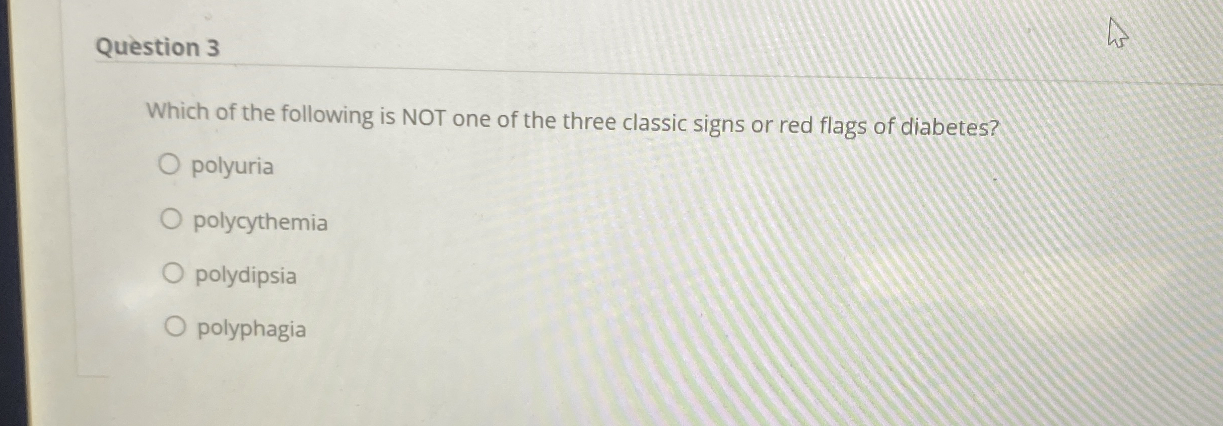 Solved Question 3Which of the following is NOT one of the | Chegg.com