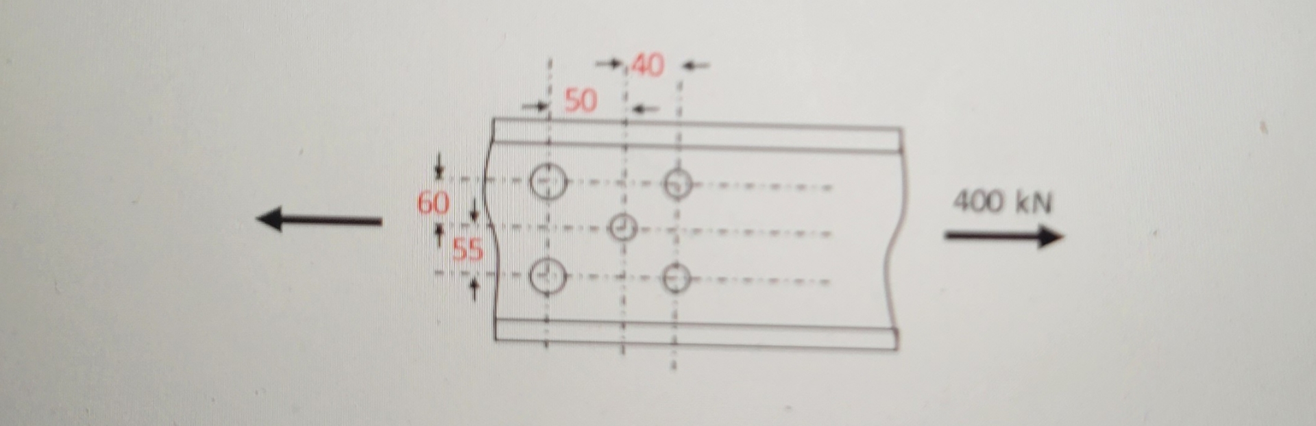 Solved A diagonal tension member of a truss shown in Figure | Chegg.com
