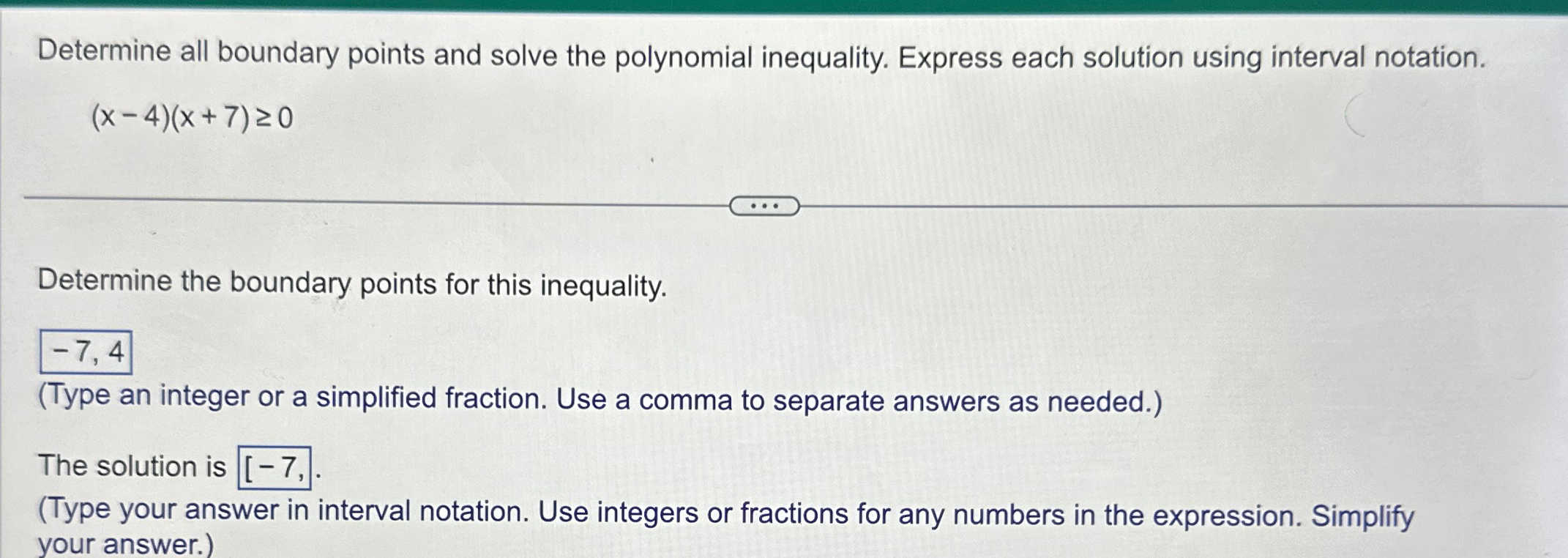 Solved Determine all boundary points and solve the | Chegg.com