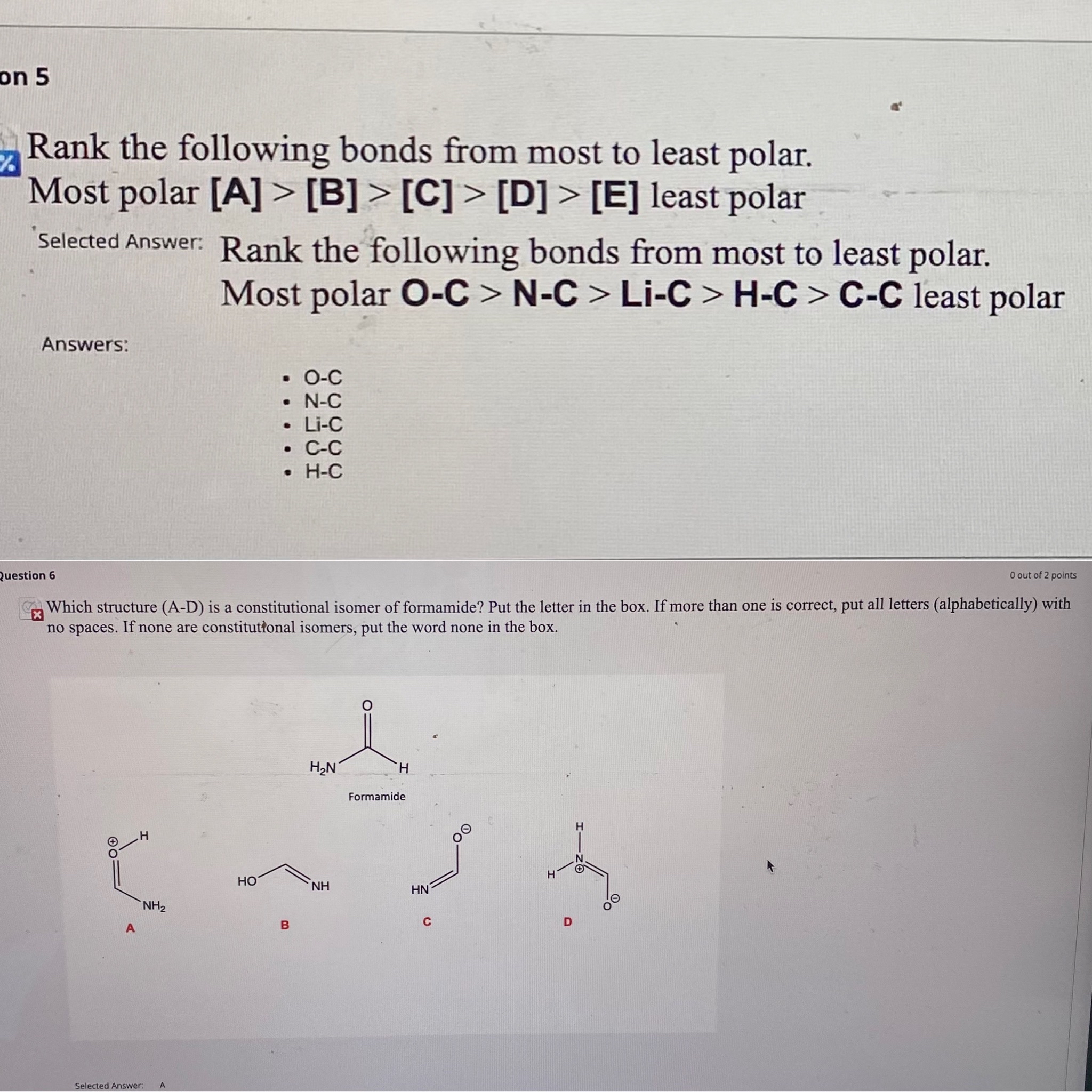Solved 1) ﻿Rank the following bonds from most to least | Chegg.com