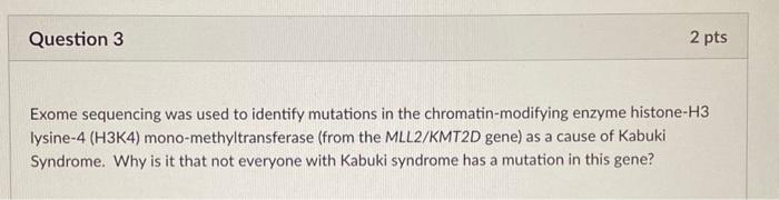 Solved Exome sequencing was used to identify mutations in | Chegg.com