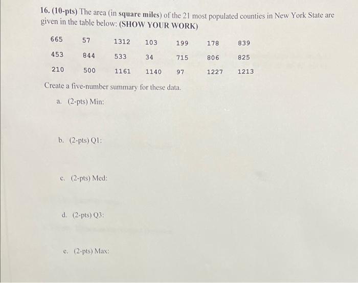 Solved Also Requesting A Corresponding Box Plot For The 