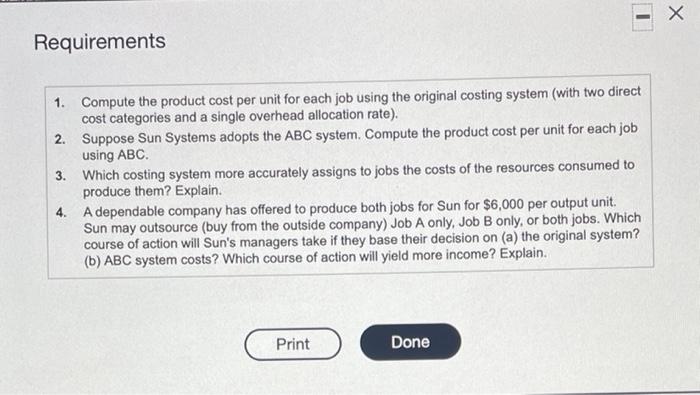 Solved Sun Systems specializes in servers for work-group, | Chegg.com