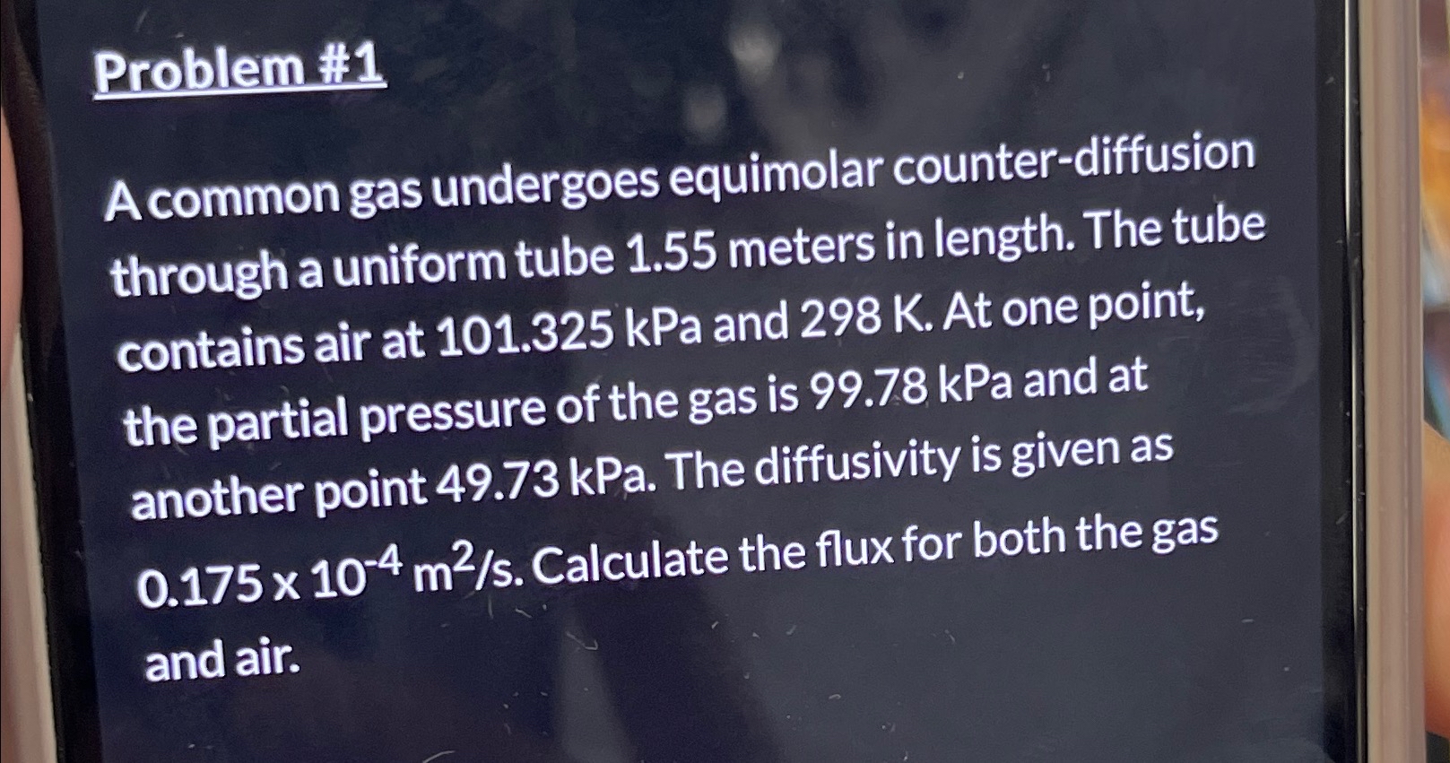 Solved Problem #1A common gas undergoes equimolar | Chegg.com