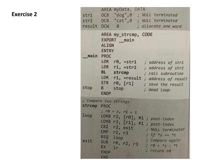 Solved Exercise 2 | Chegg.com