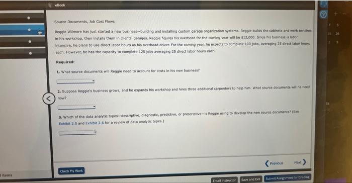 Source Documents. doo Cost Flows Reggle Wimore has | Chegg.com