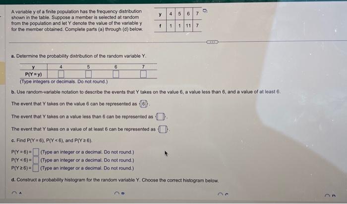 [Solved]: a. Determine the probability distribution of the