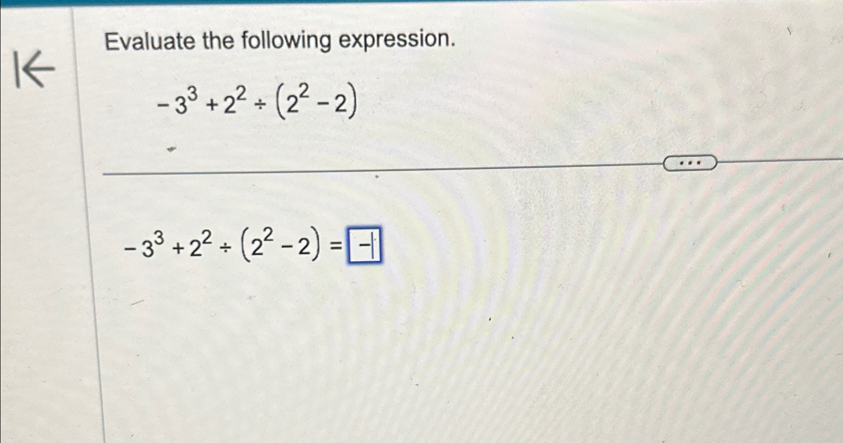 Solved Evaluate the following | Chegg.com