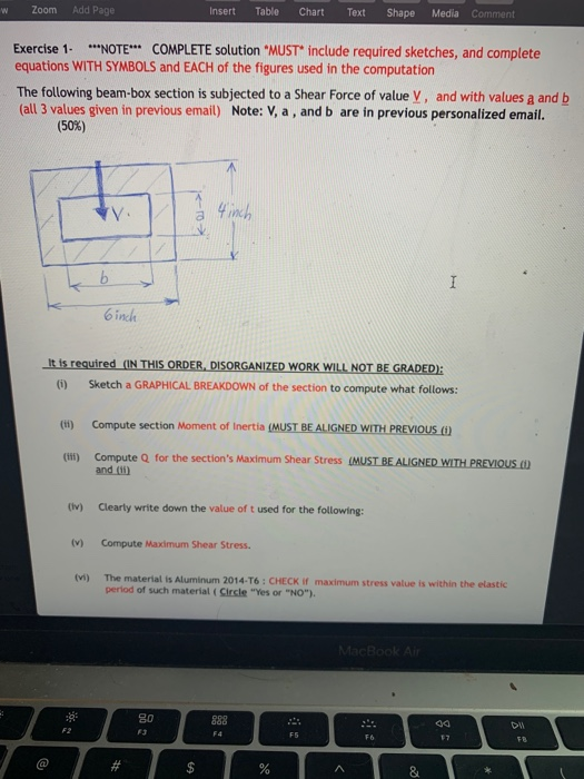 Solved W Zoom Add Page Insert Table Chart Text Shape Media | Chegg.com