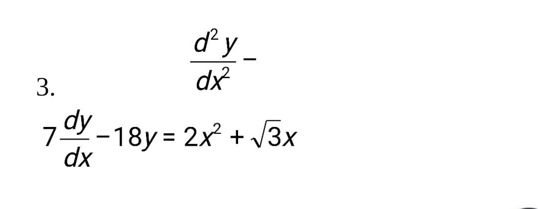 Solved In the following problems, give a form for the | Chegg.com