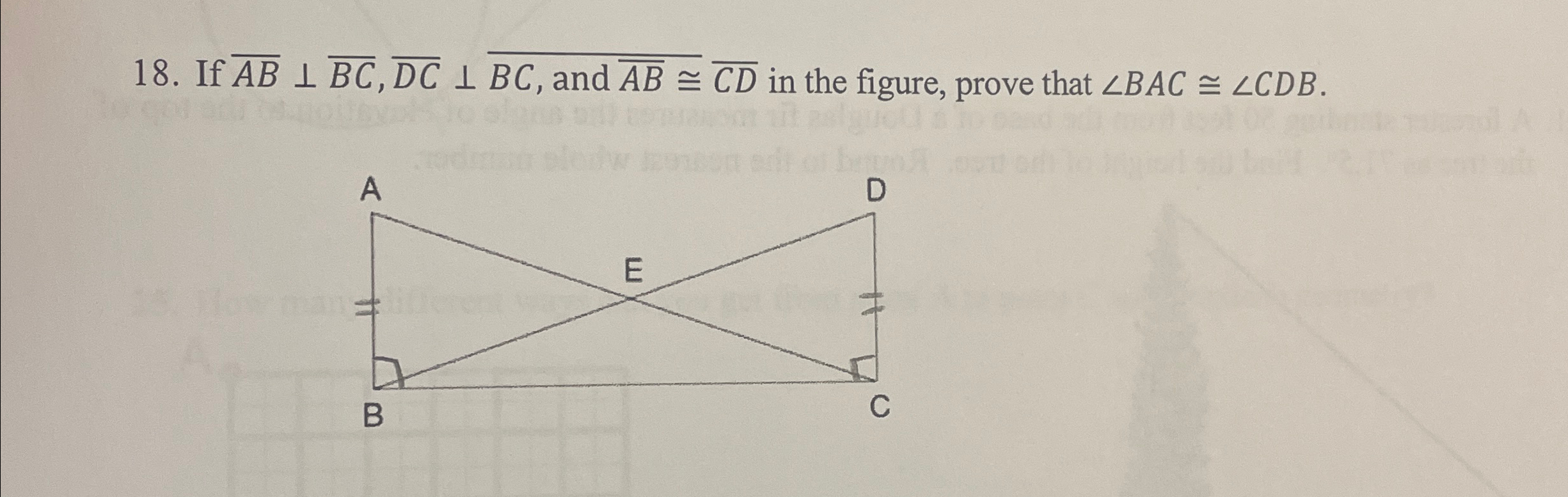 Solved If |)|)??bar BC, and ?bar (AB)~b=ar (CD) ﻿in the | Chegg.com