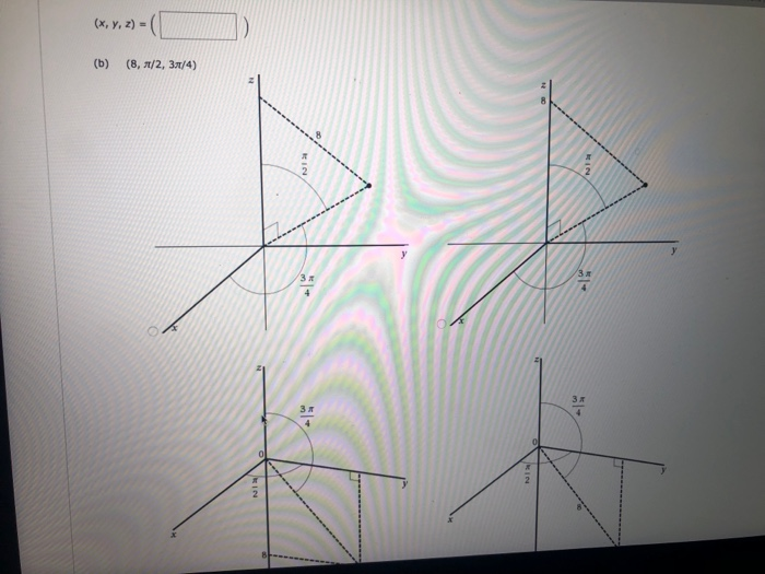 Solved Plot The Point Whose Spherical Coordinates Are Given 