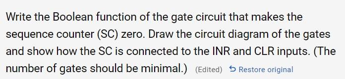 Solved Write the Boolean function of the gate circuit that | Chegg.com