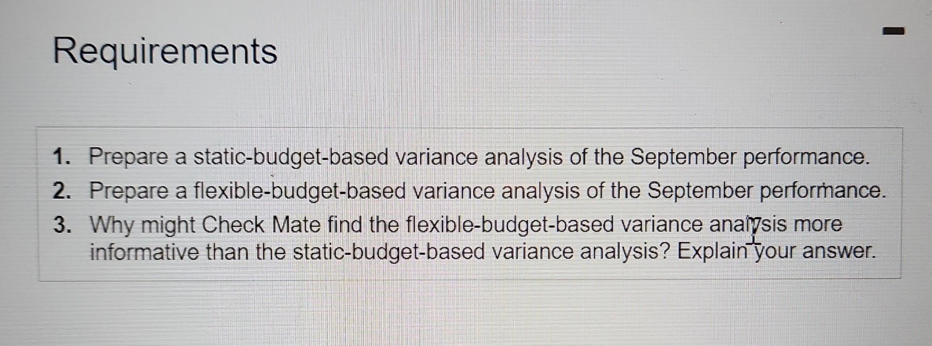 Solved Check Mate Printers, Inc., produces luxury checkbooks | Chegg.com