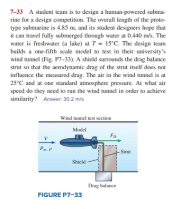 Solved 7-34 Repeat Prob. 7-33 with all the same conditions | Chegg.com