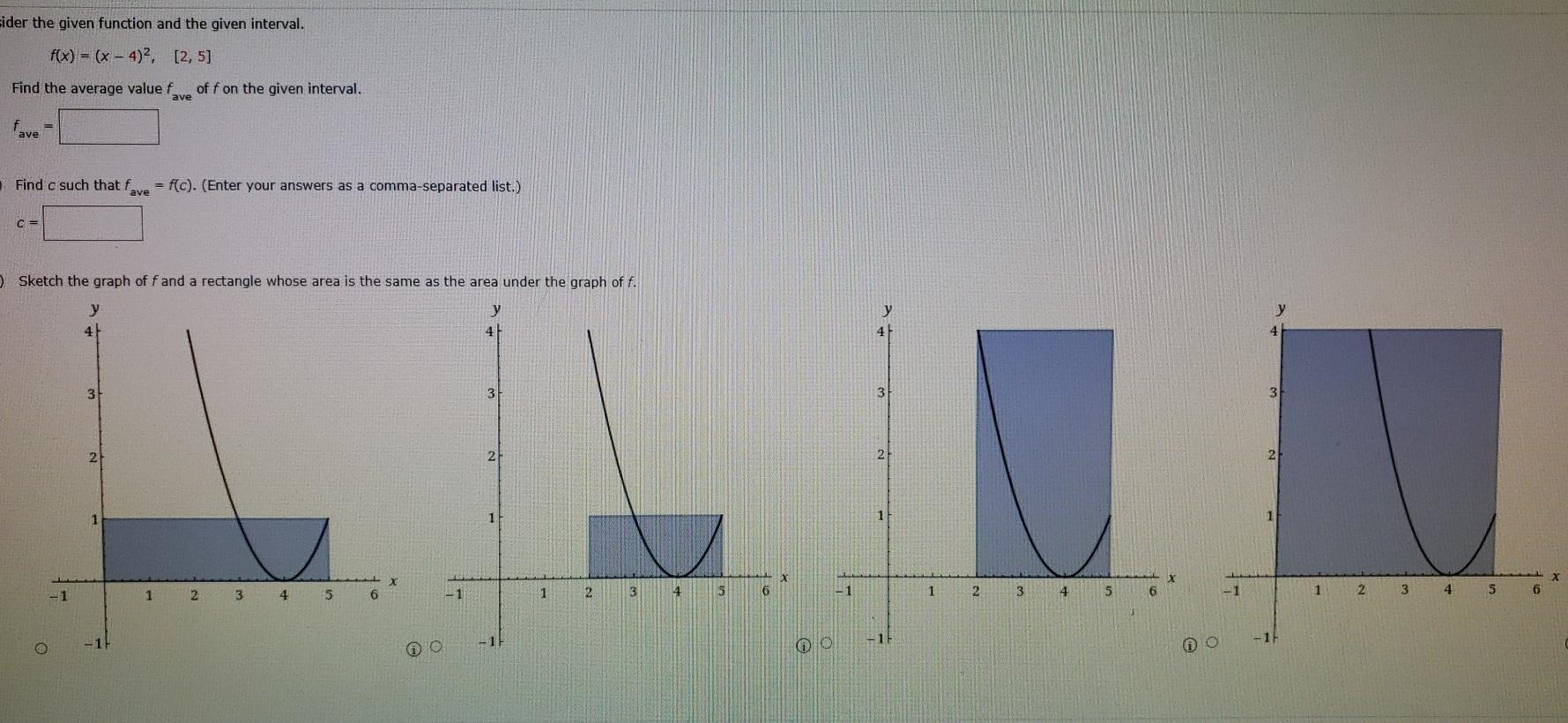 Solved sider the given function and the given interval. f(x) | Chegg.com Solved sider the given function and the given interval. f(x) | Chegg.com