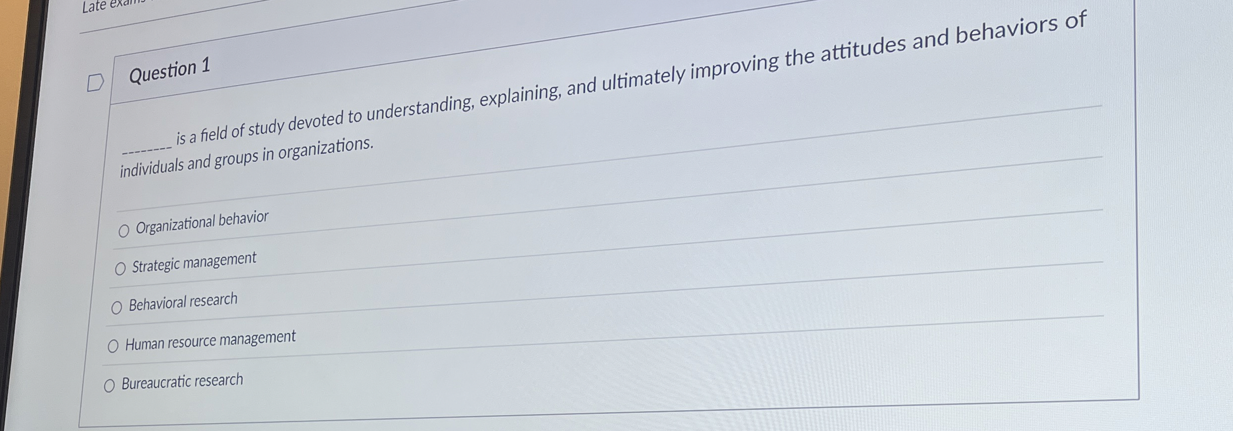 Solved Question 1is a field of study devoted to | Chegg.com