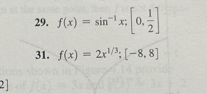 Solved 21-32. Mean Value Theorem Consider the following | Chegg.com