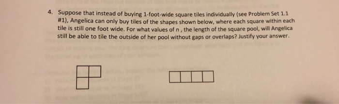 Solved Angelica has an 8x8 pool with 36 single 1-foot wide | Chegg.com