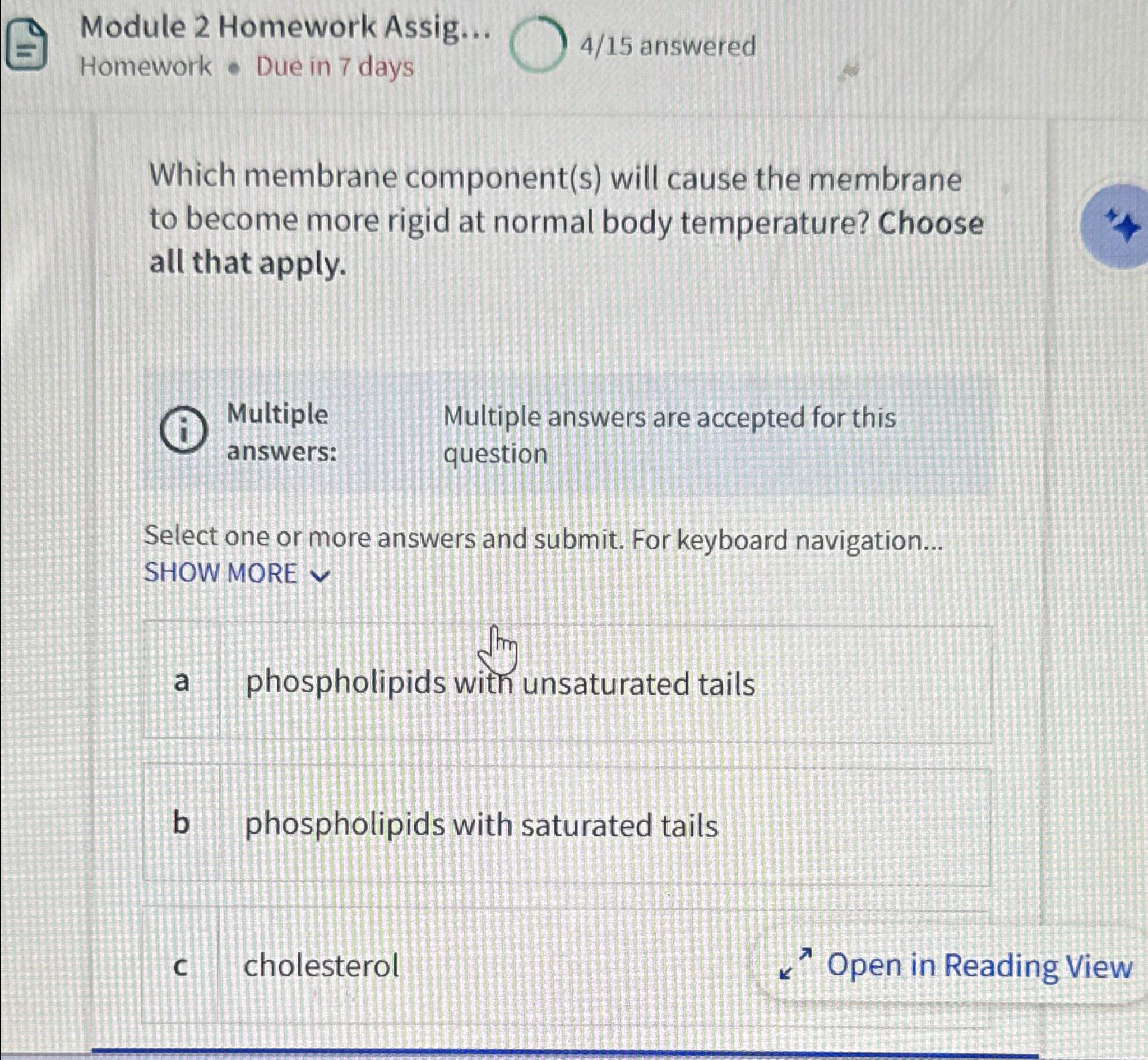 Solved Module 2 ﻿Homework Assig..Homework * ﻿Due in 7 | Chegg.com
