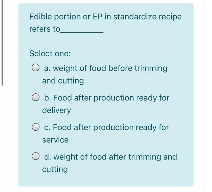 Solved The single most important measure to prevent the | Chegg.com