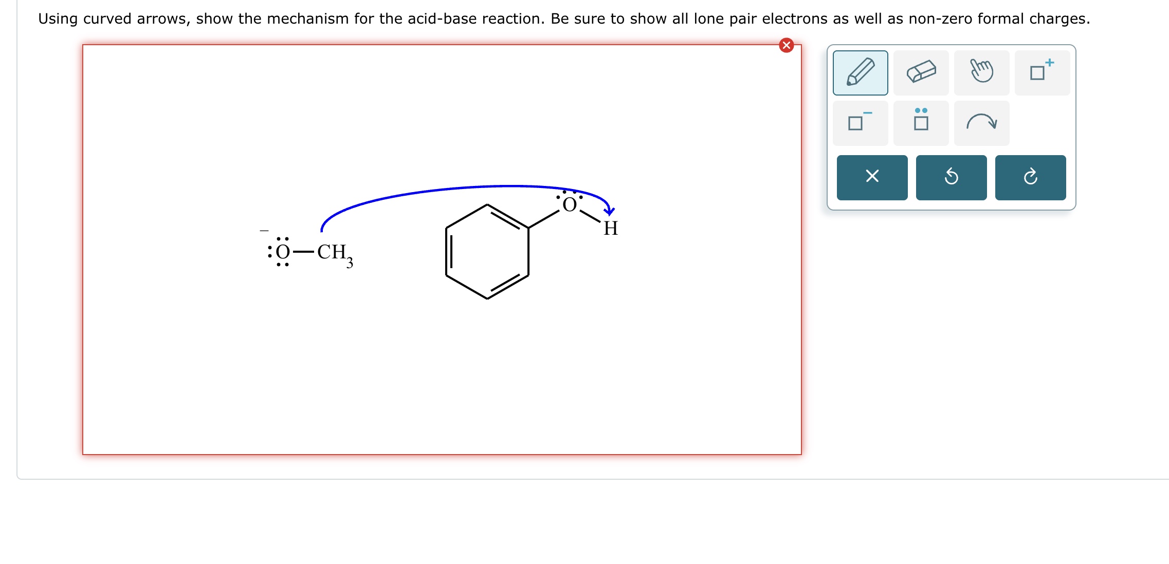 Solved Using curved arrows, show the mechanism for the | Chegg.com