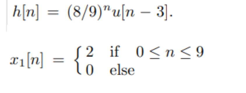 Solved Find the convolution of these signals, write it in | Chegg.com