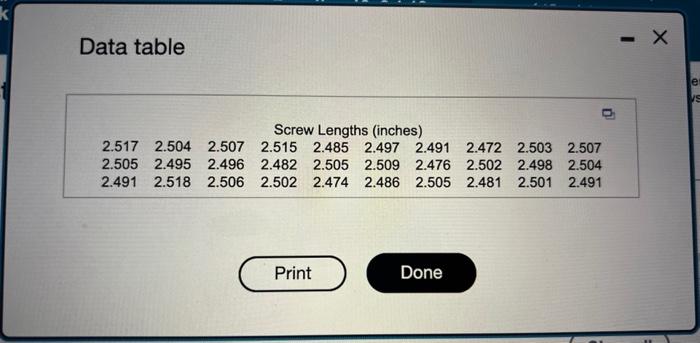 Solved efer to the accompanying data set and use the 30 | Chegg.com