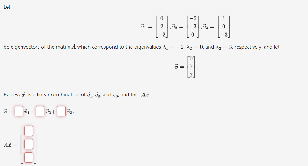 Solved Letvec(v)1=[02-2],vec(v)2=[-2-30],vec(v)3=[10-3]be | Chegg.com