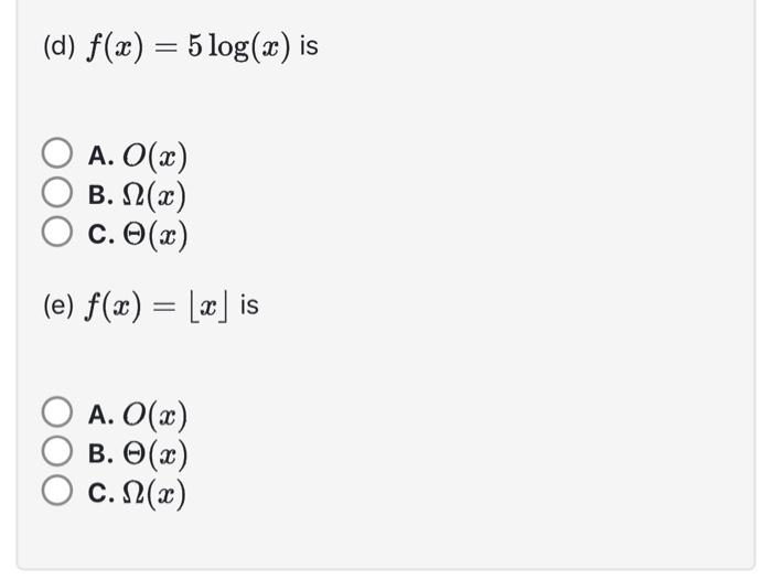 Solved Check the answer that best describes the relationship | Chegg.com